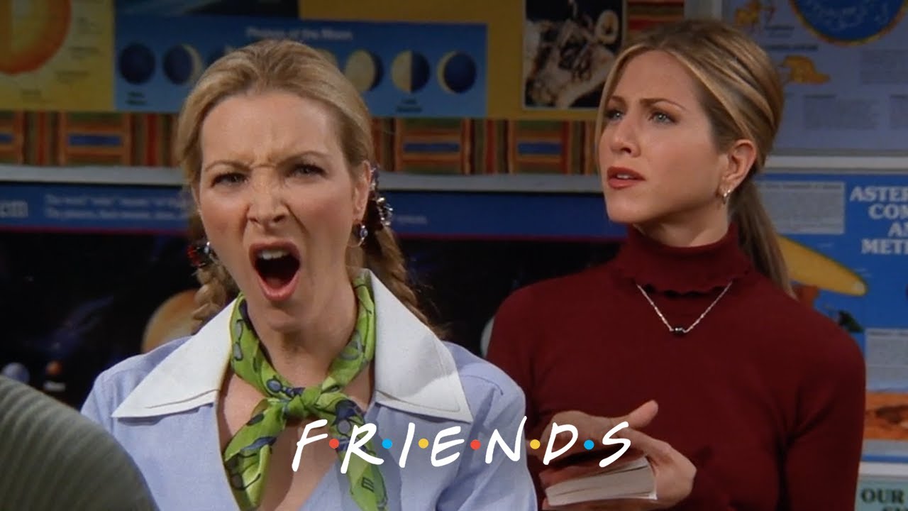 Phoebe and Rachel Go Back to School | Friends - YouTube