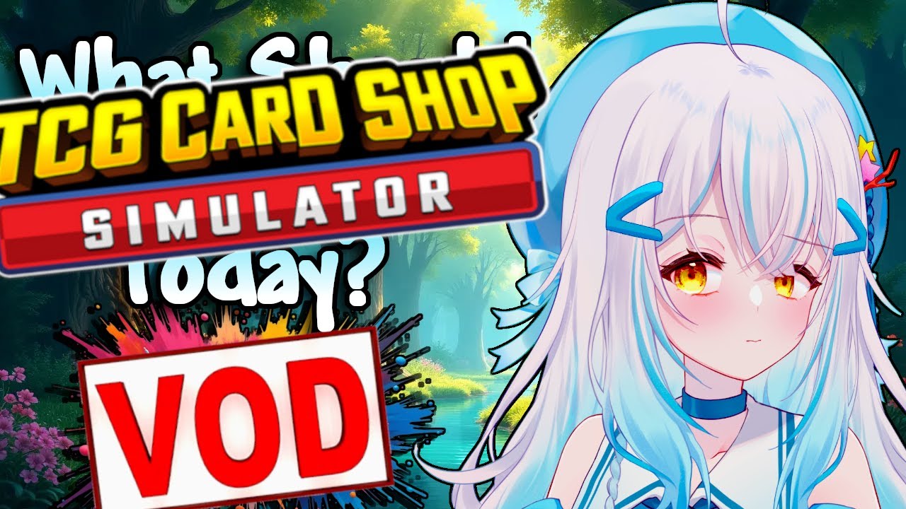 (VoD) Let's Crack Some Packs With TGC Card Shop Simulator - YouTube