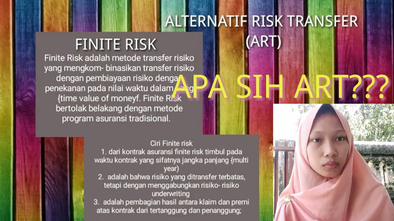 PEMINDAHAN RESIKO MELALUI ALTERNATIF RISK TRANSFER (ART) - YouTube