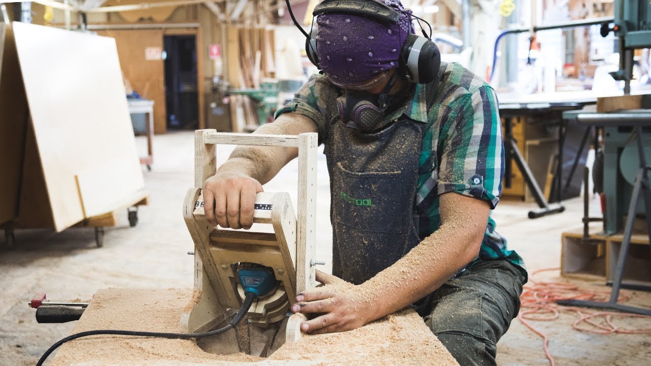 Making a Dishing Fixture with Shaper Origin - YouTube