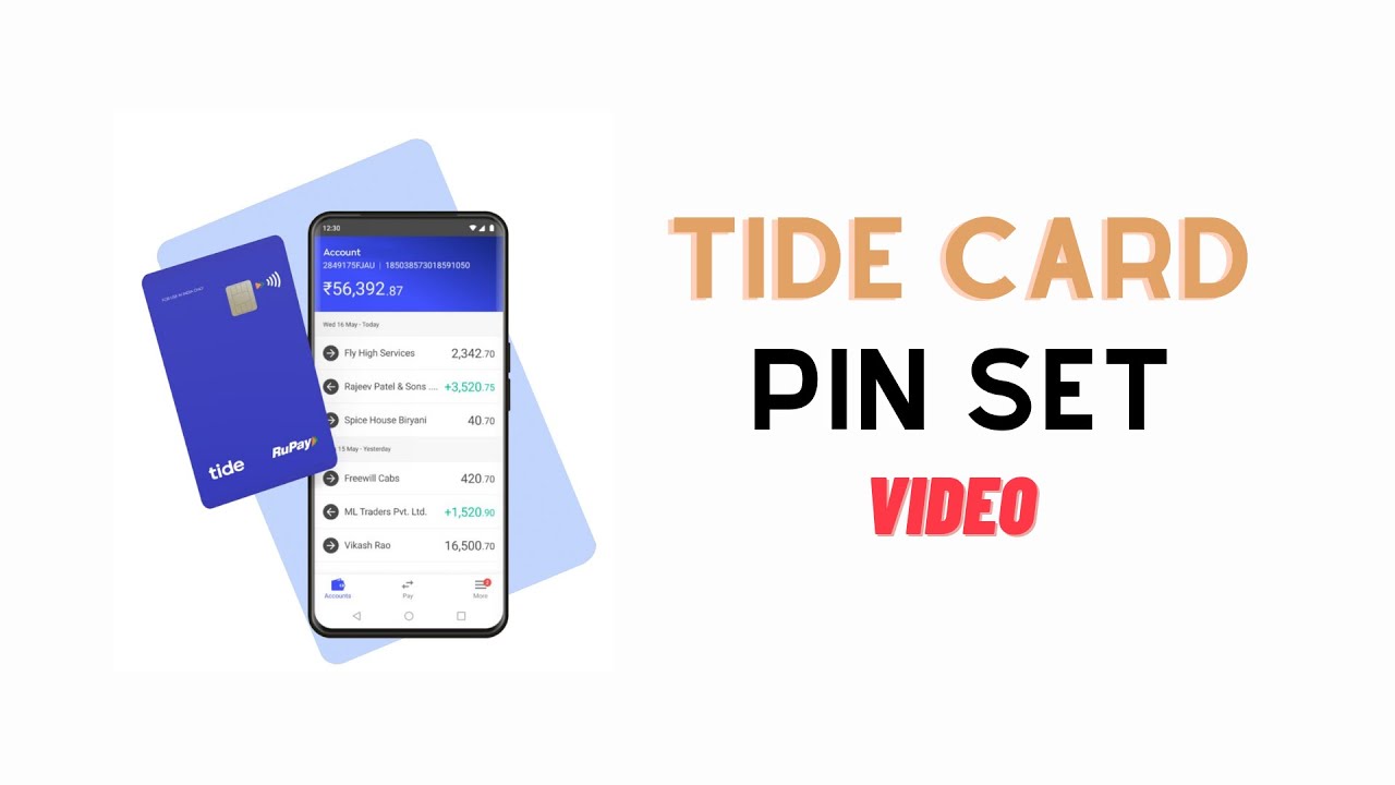 How to Set Tide Card Pin - YouTube
