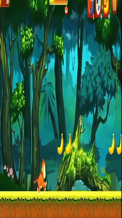 jungle monkey run game play online #short #youtubeshorts #viral - YouTube