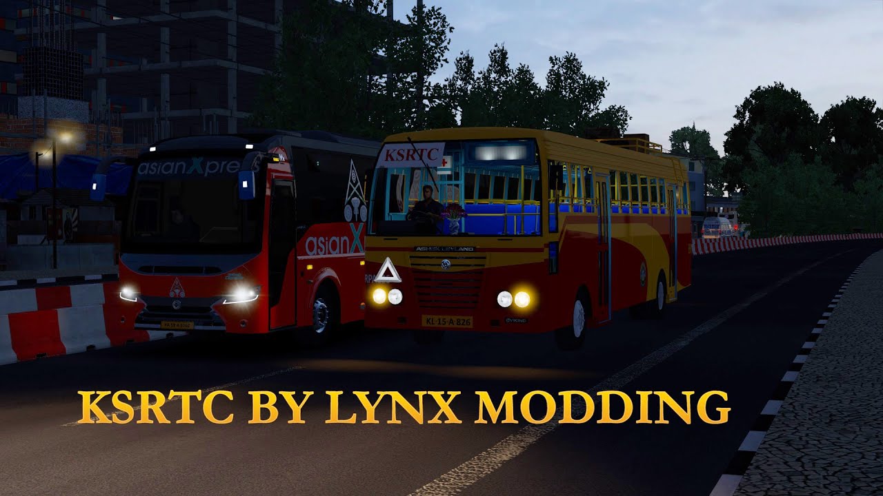 KANNUR TO KOLLAM || KSRTC GOVT BUS || OVERTAKING ASIAN EXPRESS || LYNX MODDING - YouTube
