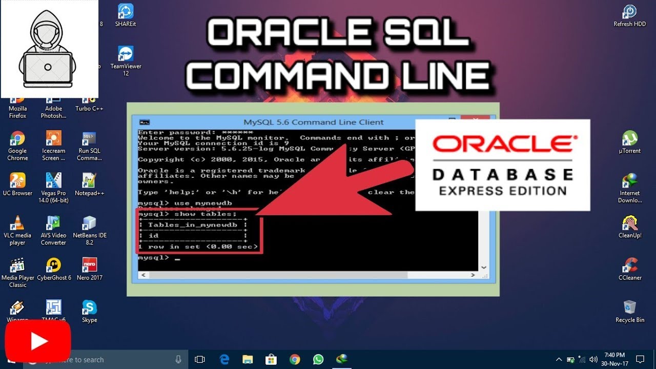 How To Install Oracle SQL Command Line In Windows 10 YouTube