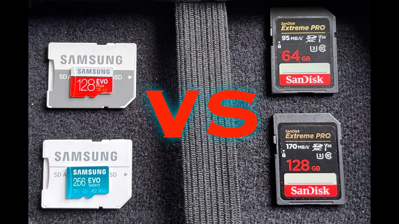 (micro)SD Card video transfer speed benchmark - YouTube