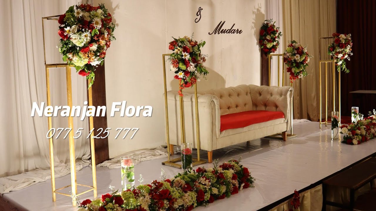 Flower Decors / Simple Setty back - YouTube