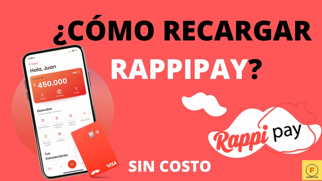 CÓMO RECARGAR RAPPIPAY Fácil y Rápido (Paso a paso desde la App de ...