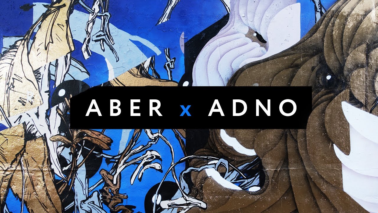 Spontangeous mural by Andrey Aber x Andrey Adno in Moscow - YouTube