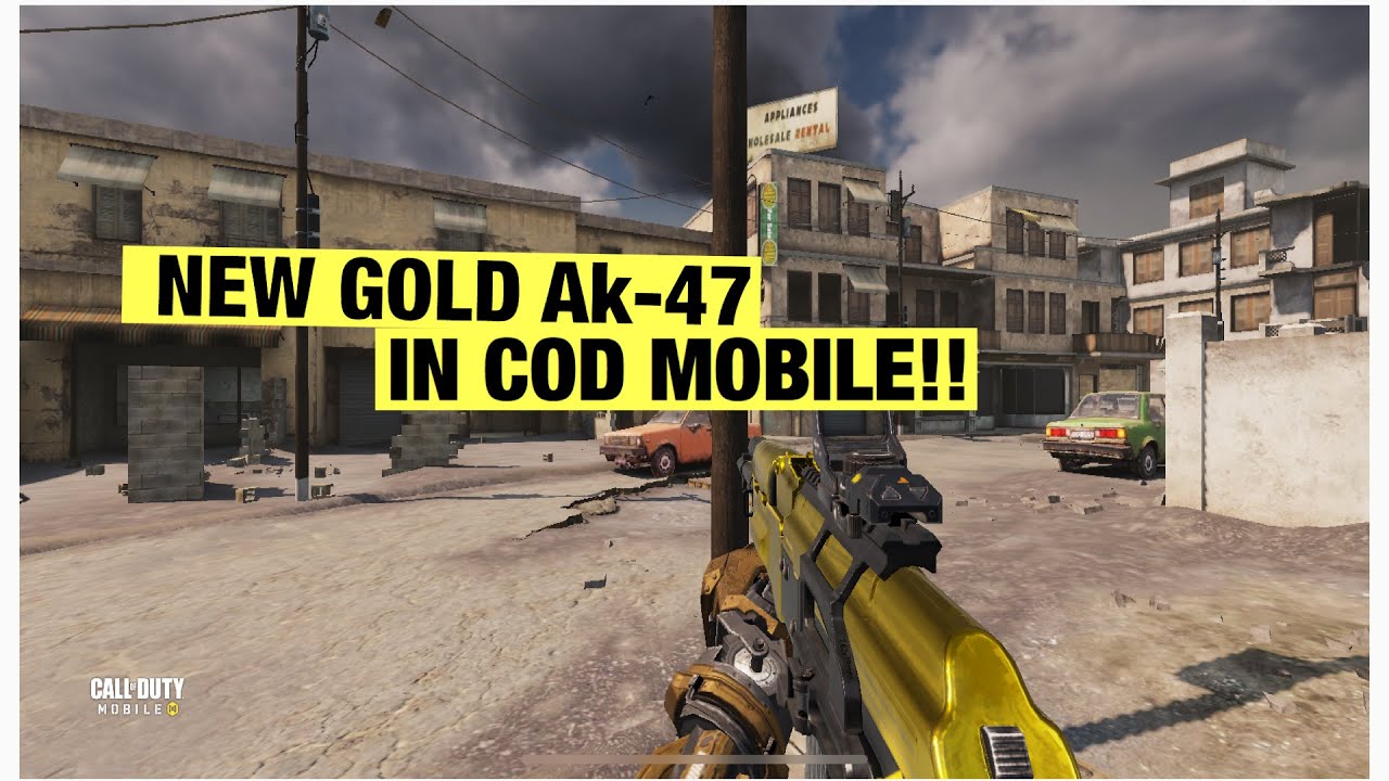 *NEW* AK-47 GOLD (codm gameplay) - YouTube