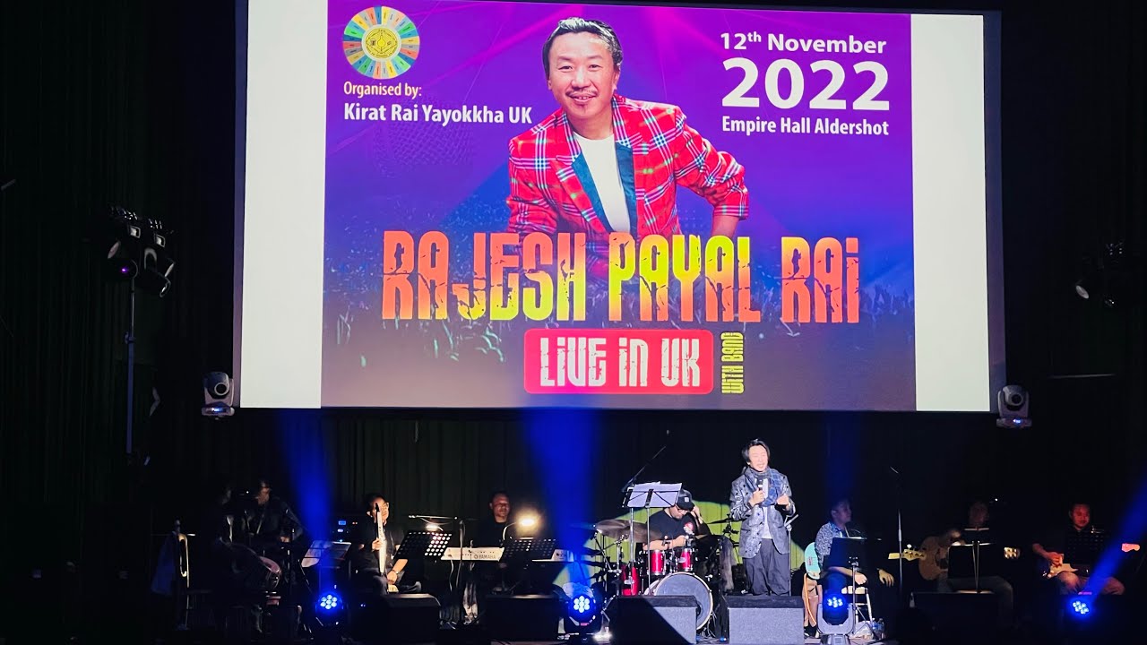 Legendary singer Rajesh payal rai Live Concert in Uk🇬🇧12 November 2022 ...