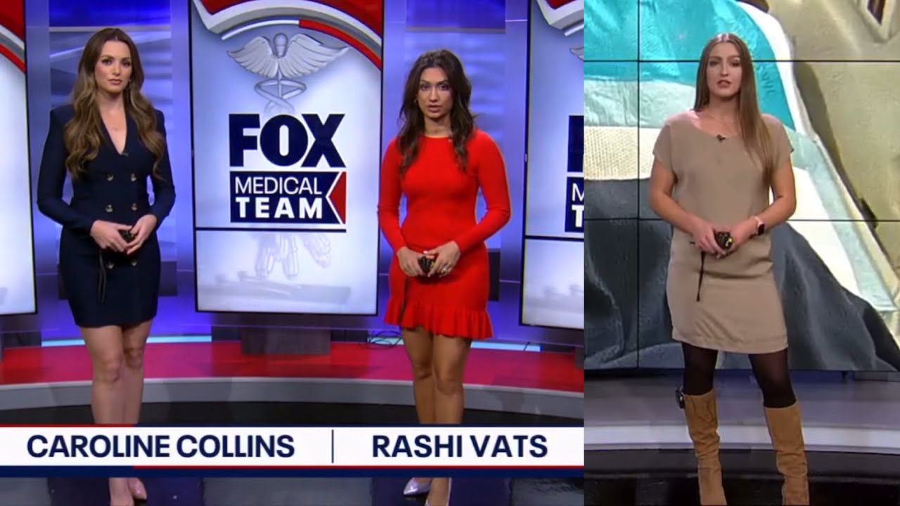 Pretty girl newscast: Caroline Collins, Rashi Vats and Abigail Dye 12 ...