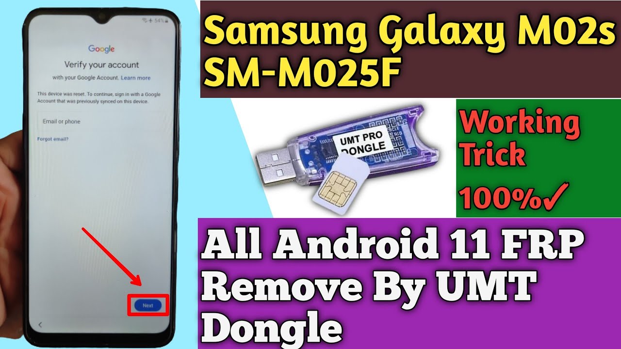 Samsung M02S Frp Remove Successfully With Umt || Samsung M02s Frp ...
