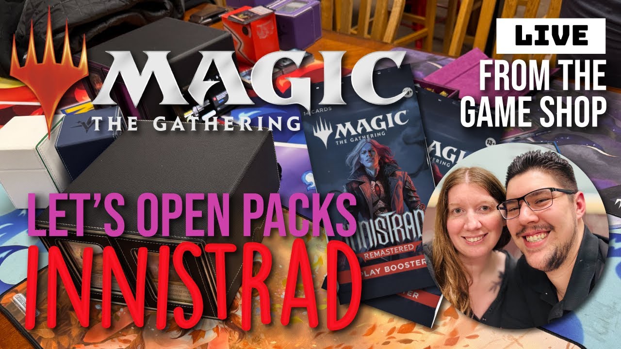 LIVE from our LGS on Saturday Night! Magic The Gathering Innistrad Pack ...