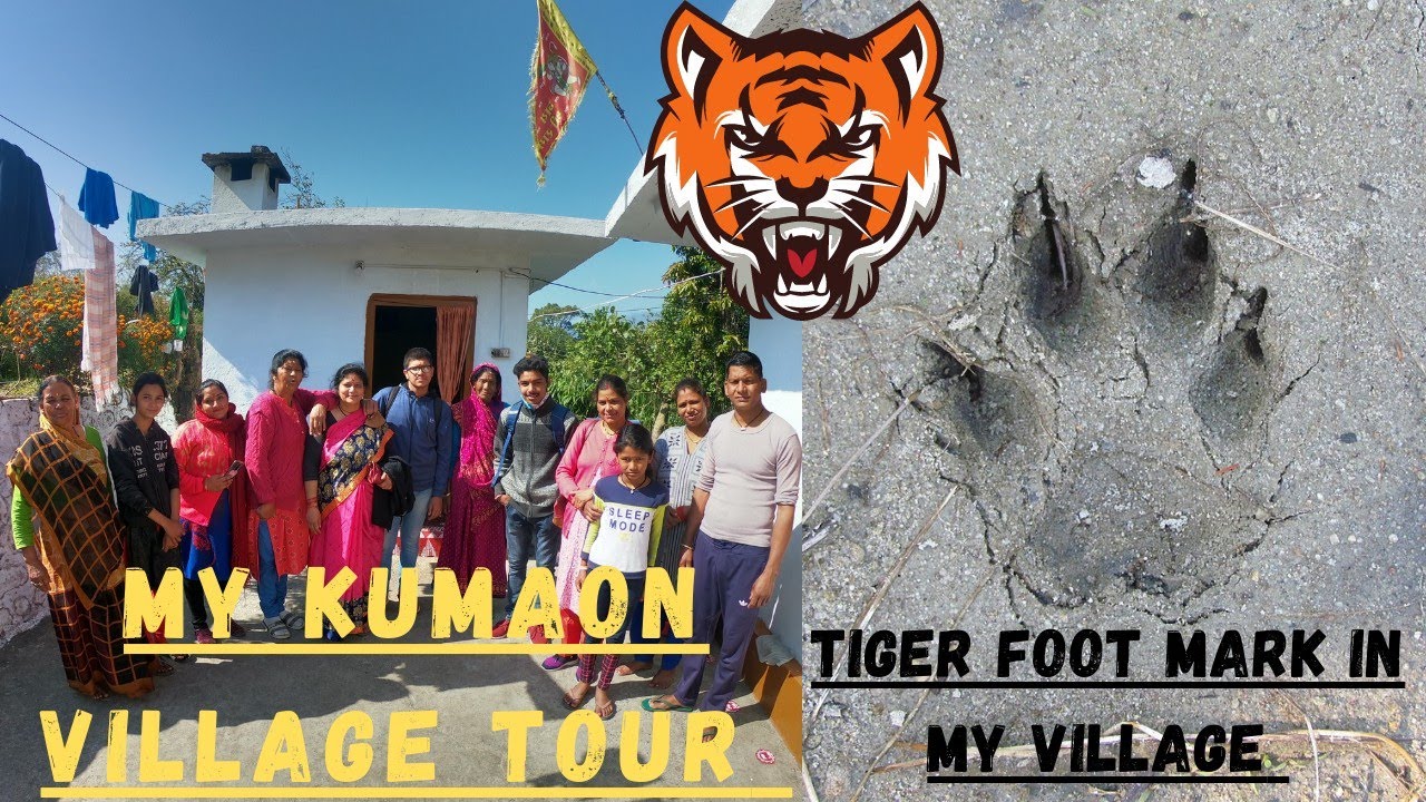 MY HOMETOWN TOUR NAINITAL | TIGER FOOT MARK |FAMILY VLOG | - YouTube