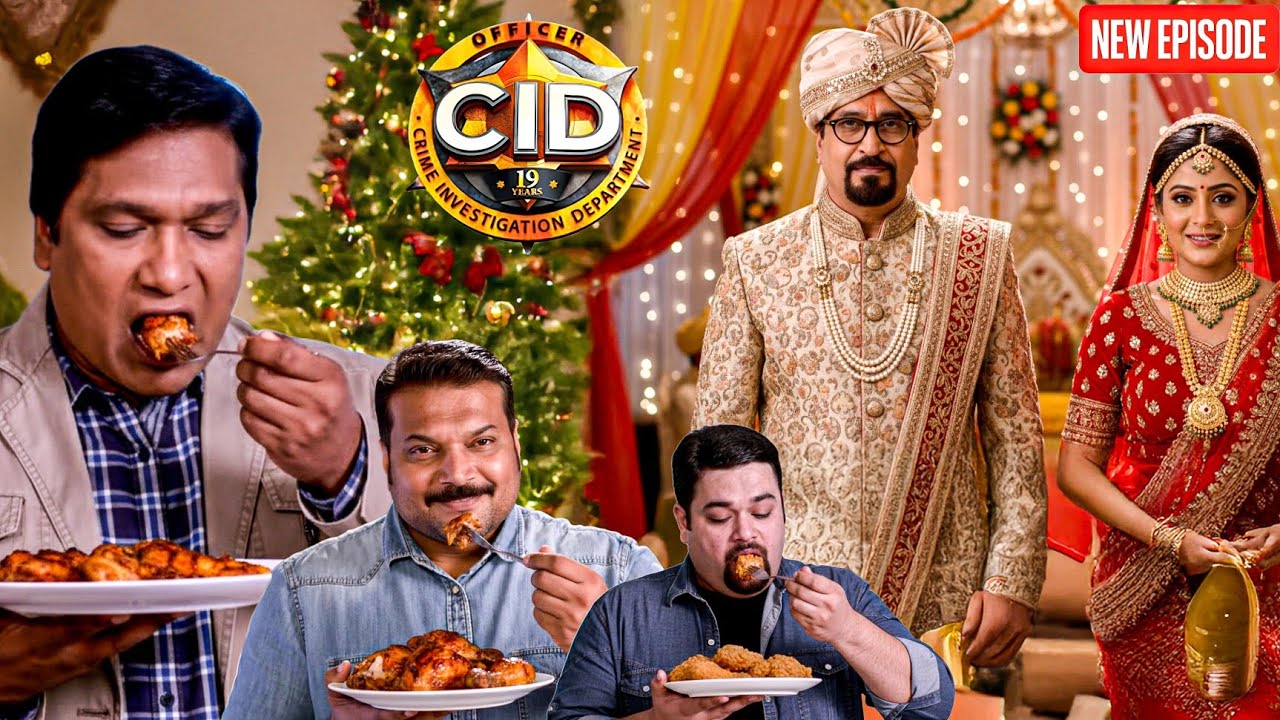 Dr. Salunkhe की शादी में CID टीम ने खाया पेट भरकर चिकन || CID | Latest ...