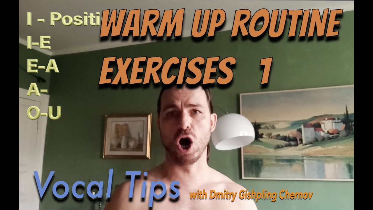 Vocal Tips - Opera singer Warm up routine exercises part 1 - YouTube