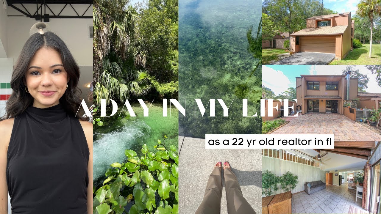 *NEW* REAL ESTATE AGENT DAY IN THE LIFE | open house tour - YouTube
