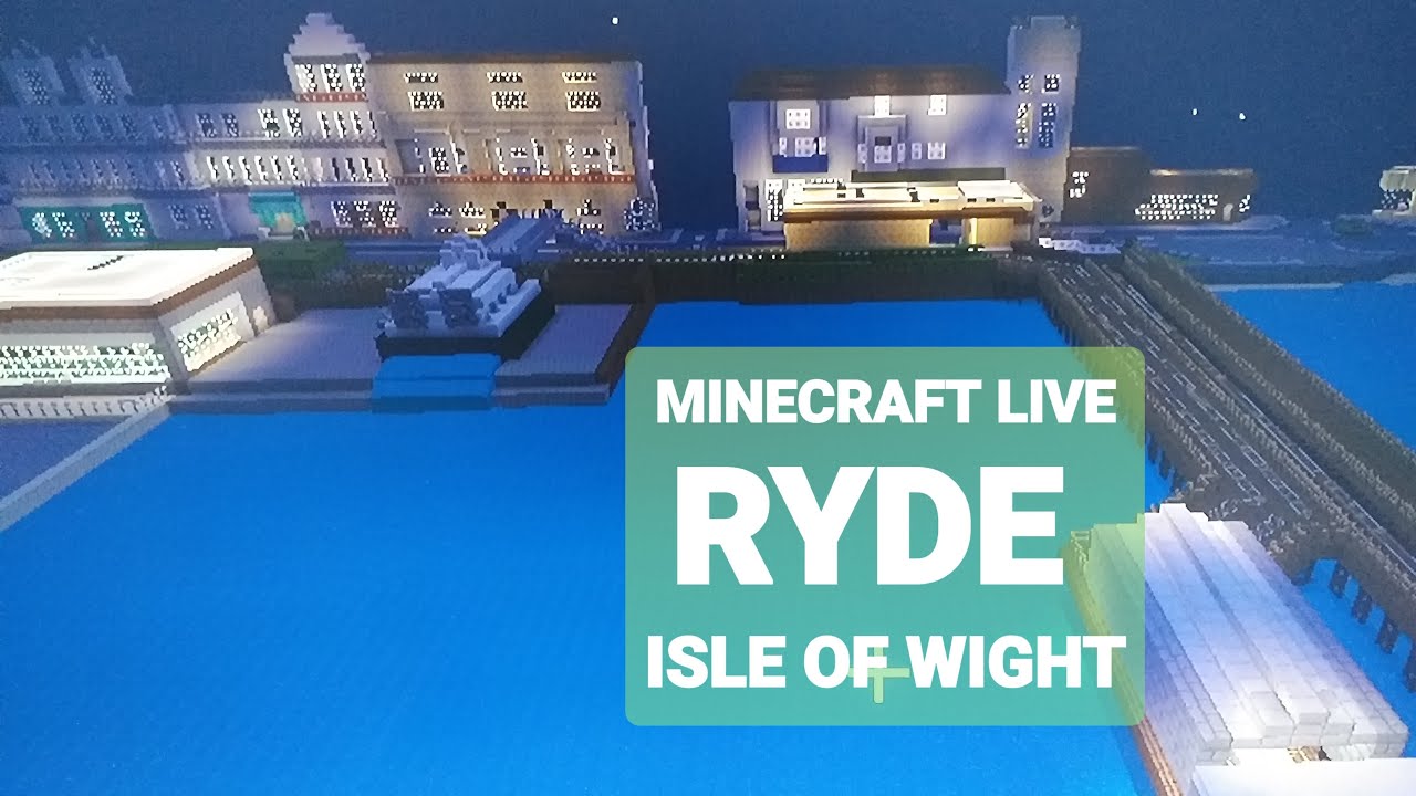 RA Minecraft Isle of Wight (Ryde) - YouTube
