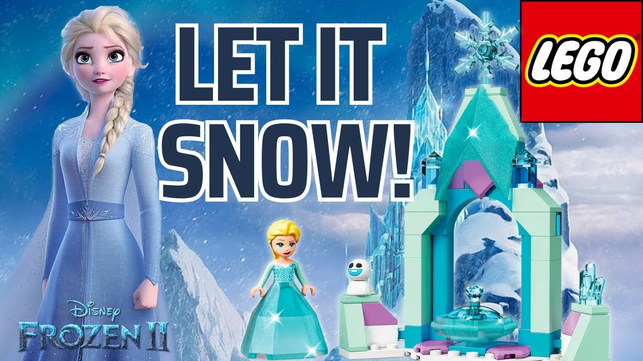 Frozen Fantasy: Exploring the LEGO Disney Elsa’s Castle Courtyard ...