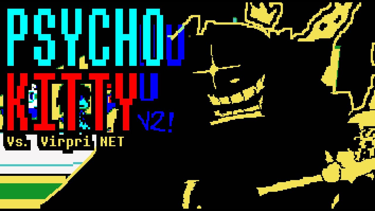PSYCHO KITTY V2 (Virpri's BIG SHOT) - Deltarune Chapter 2 UST - YouTube