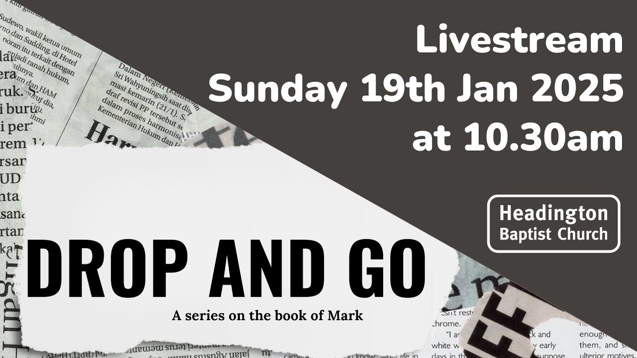 Mark: Drop and Go - 19th January 2025 - YouTube