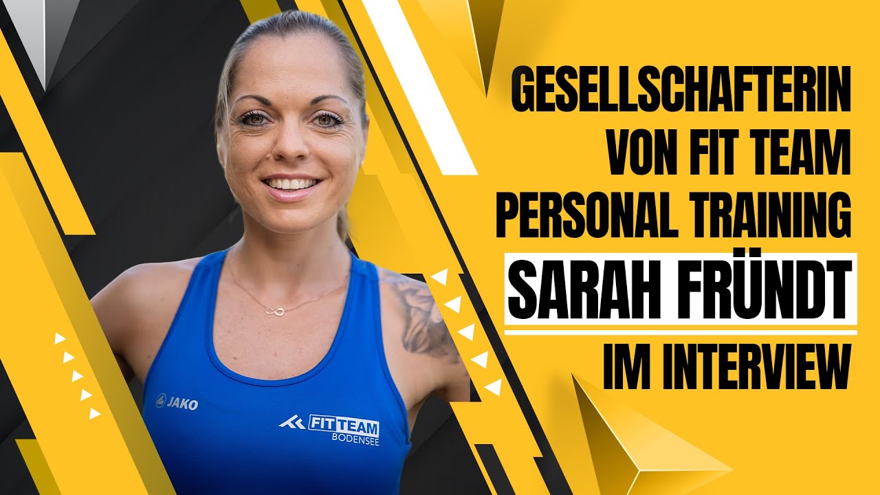 Gesellschafterin von FIT TEAM Personal Training Sarah Fründt im ...