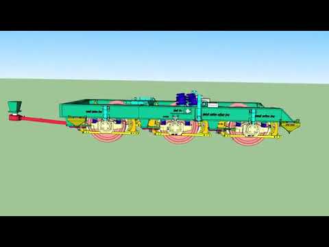 WAG9 Bogie 3d model - YouTube