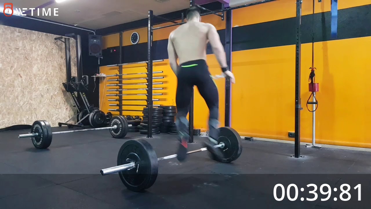 Alessio Meroni- Athens Throwdown - Wod 3 - Scaled - YouTube