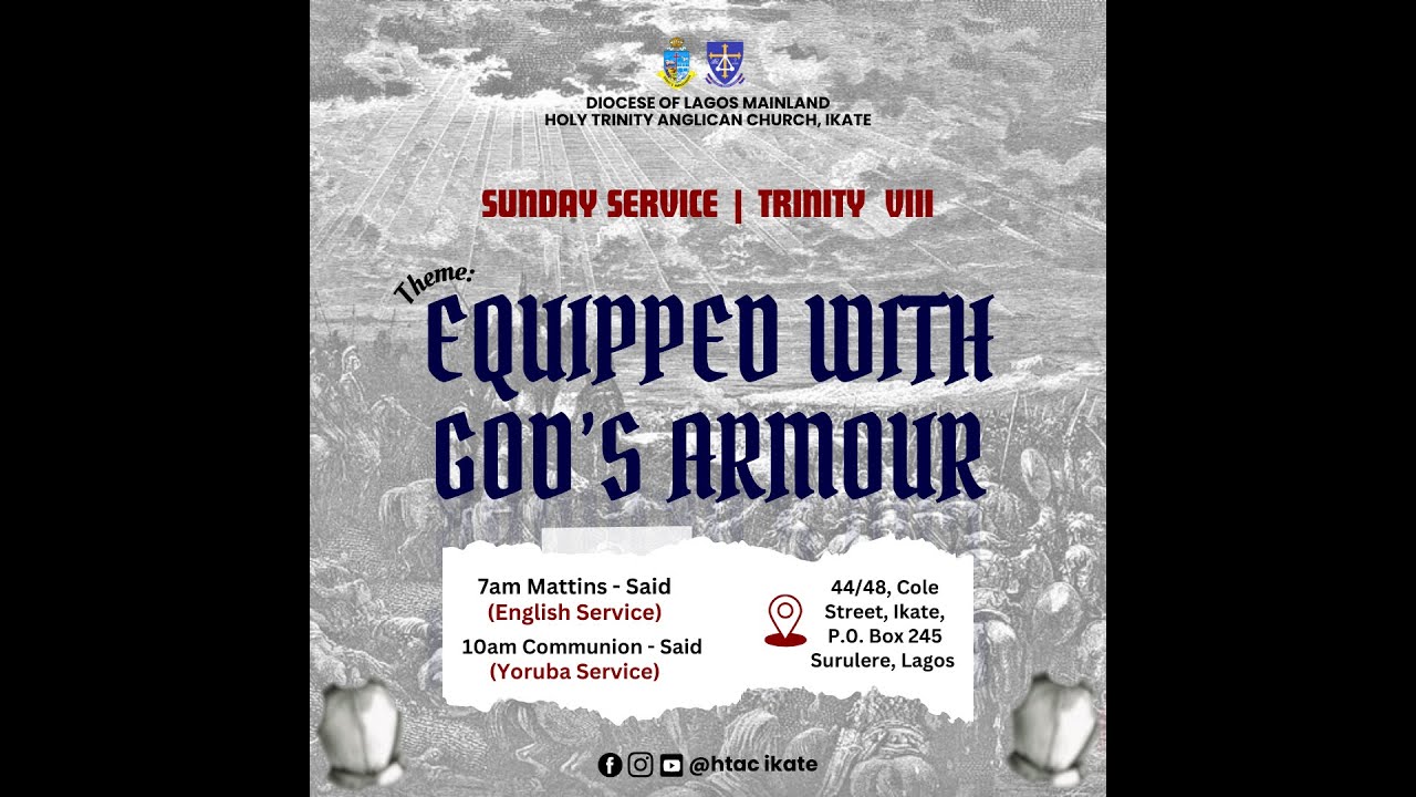 TRINITY VIII | 7AM MATTINS (SAID) | ENGLISH SERVICE - YouTube