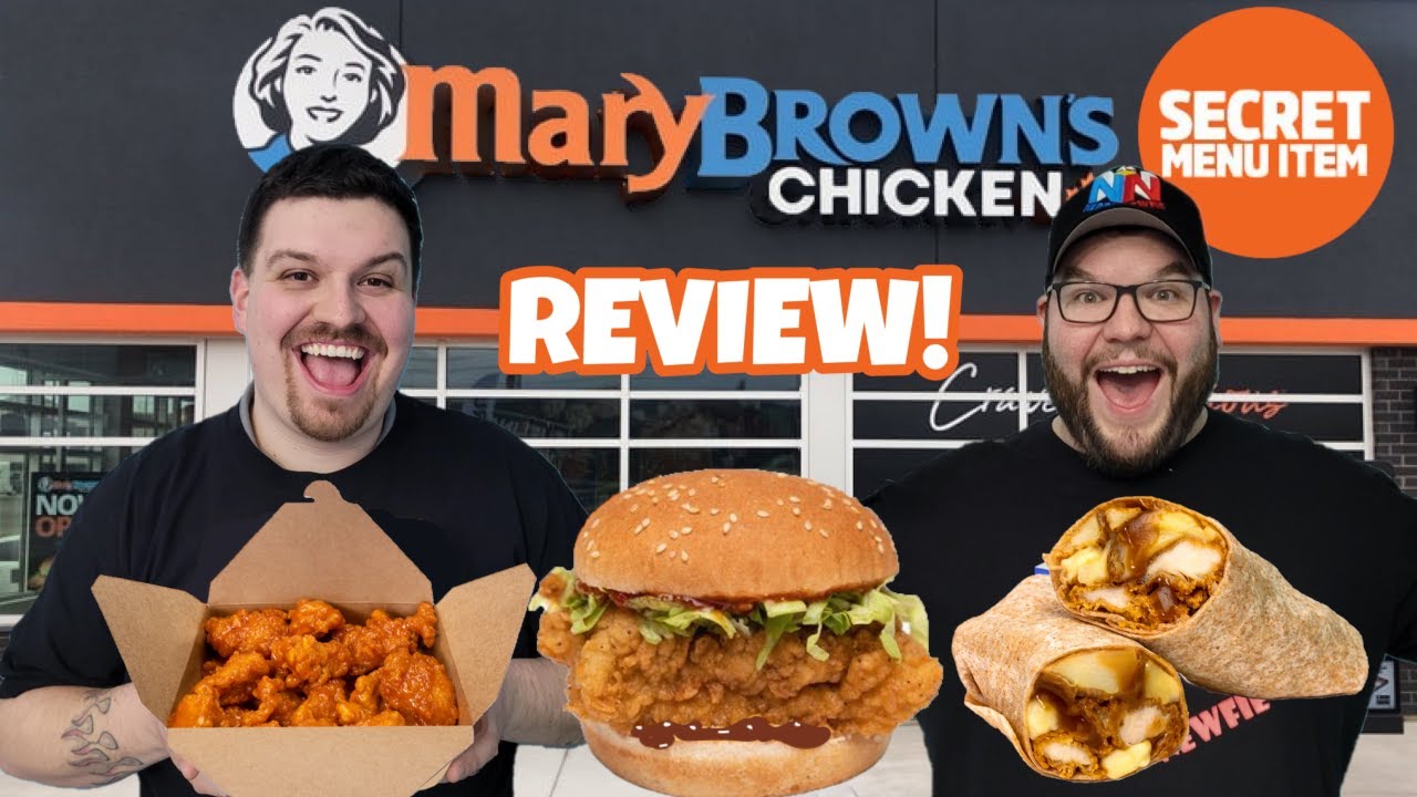 NEW Mary Brown's Chicken Poutine Wrap & Buffalo Bites Review! Secret ...