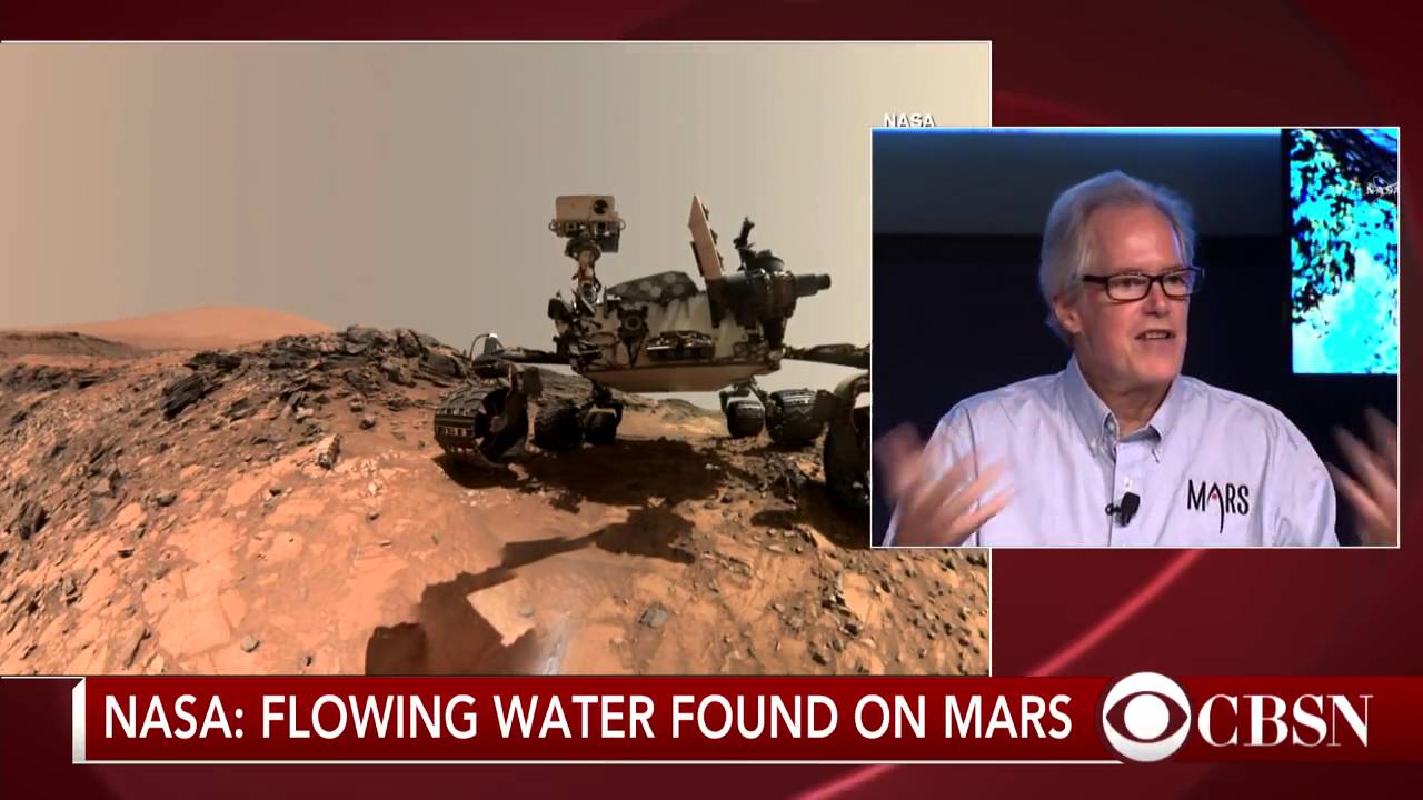 NASA Announces Discovery Of Flowing Water On Mars, Sept 28, 2015 - YouTube