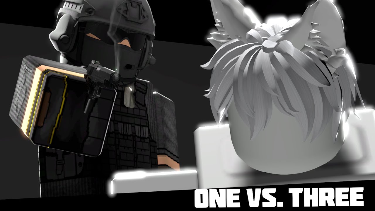 One Vs. Three | Roblox Fight Animation - YouTube