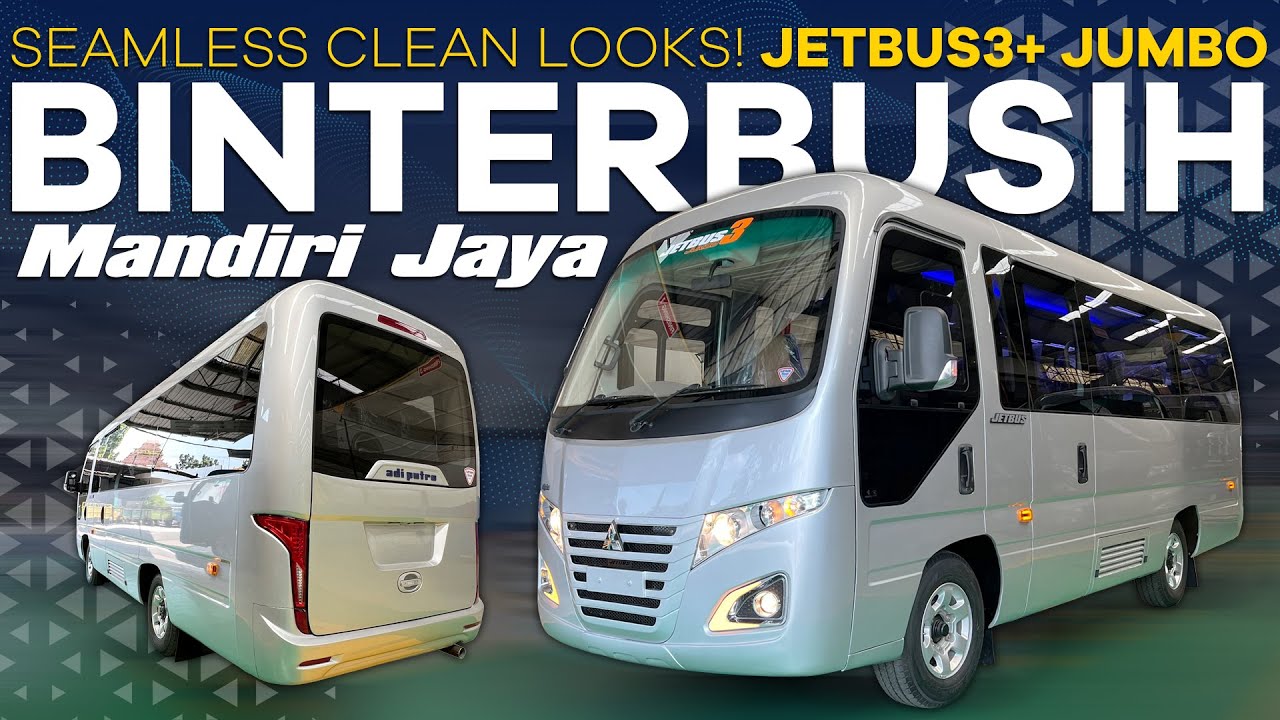Seamless Clean Looks! Jetbus3+ Jumbo Karoseri Adi Putro milik PO ...