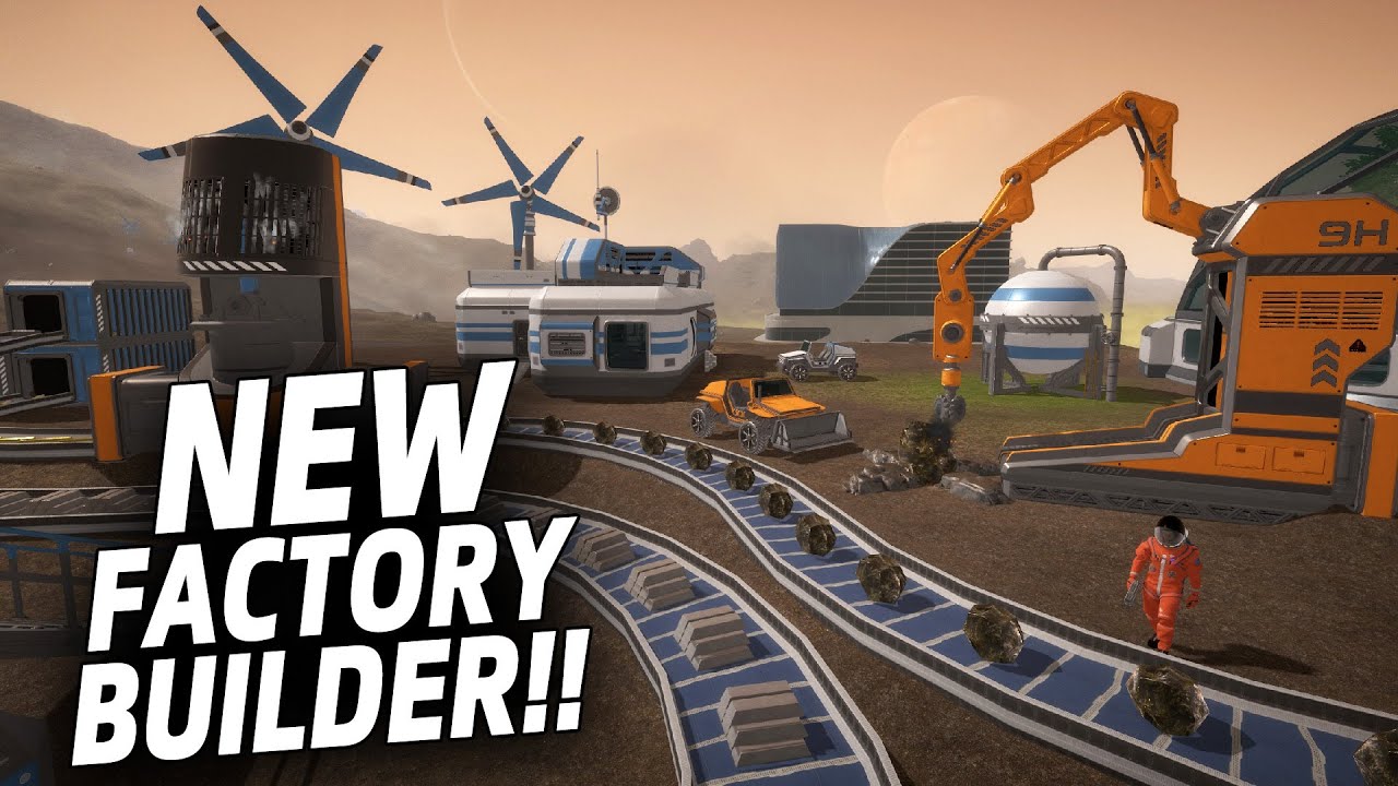 NEW Planet Management Automation Game!! - Eden Crafters - Base Building ...