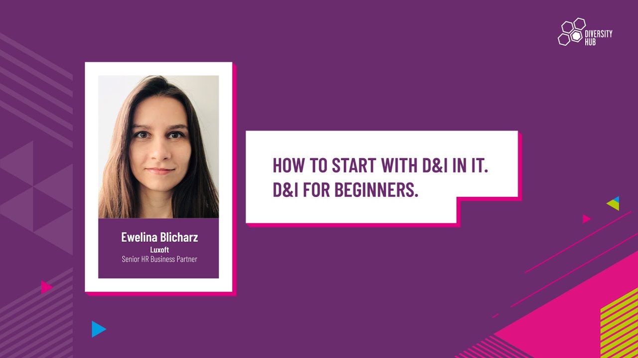 How to start with D&I in IT. D&I for beginners - YouTube