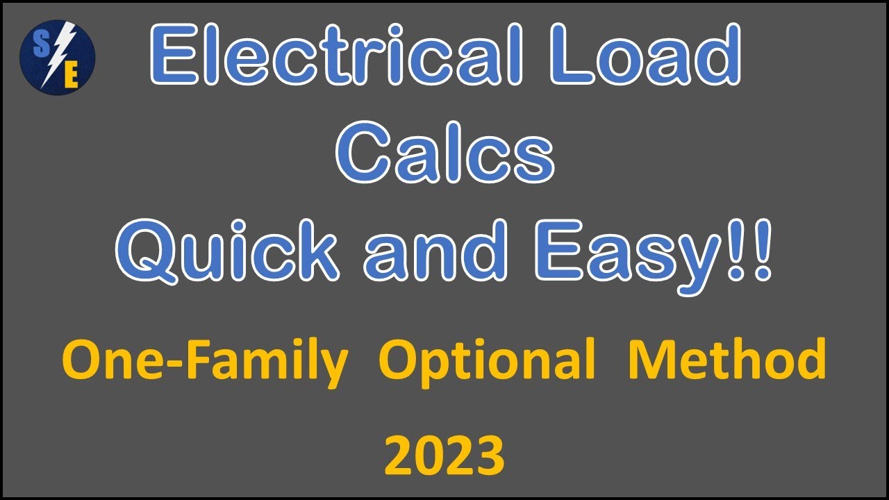 One-Family Optional Service Calculation - Crash Course 2023 - YouTube