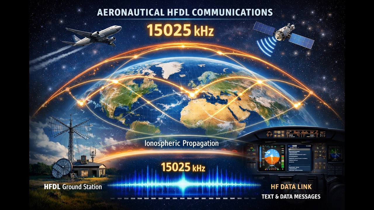 15025 kHz - Aeronautical High Frequency Data Link (HFDL) (10-02-2026 ...