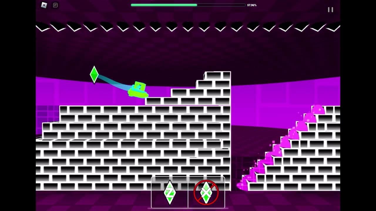 Completing “Geometrical Dominator” (practice mode) | Poly Dash | Roblox - YouTube