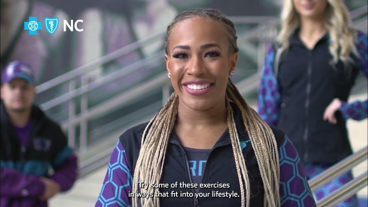 NBA Fit Week | No Equipment Workouts with the Honey Bees and Hive Hip Hop Crew - YouTube