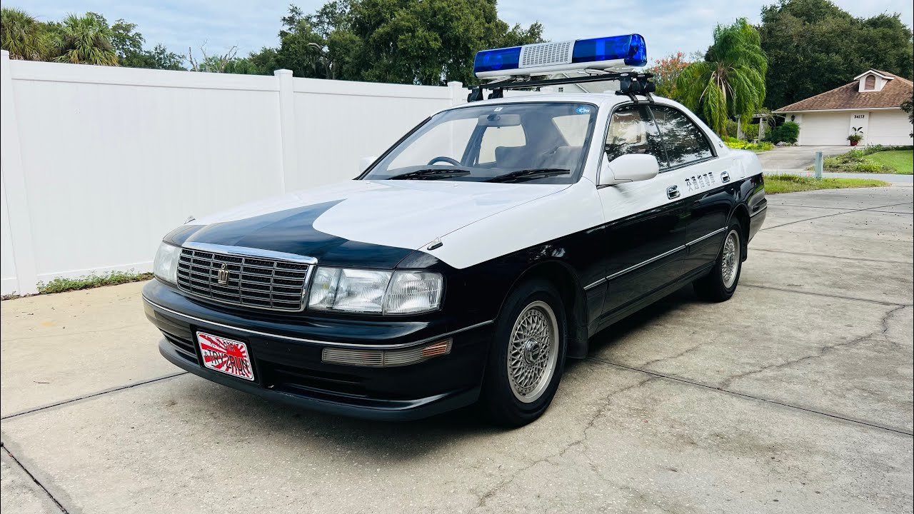 1994 Toyota Crown Royal Japan Police Car RHD JDM - YouTube