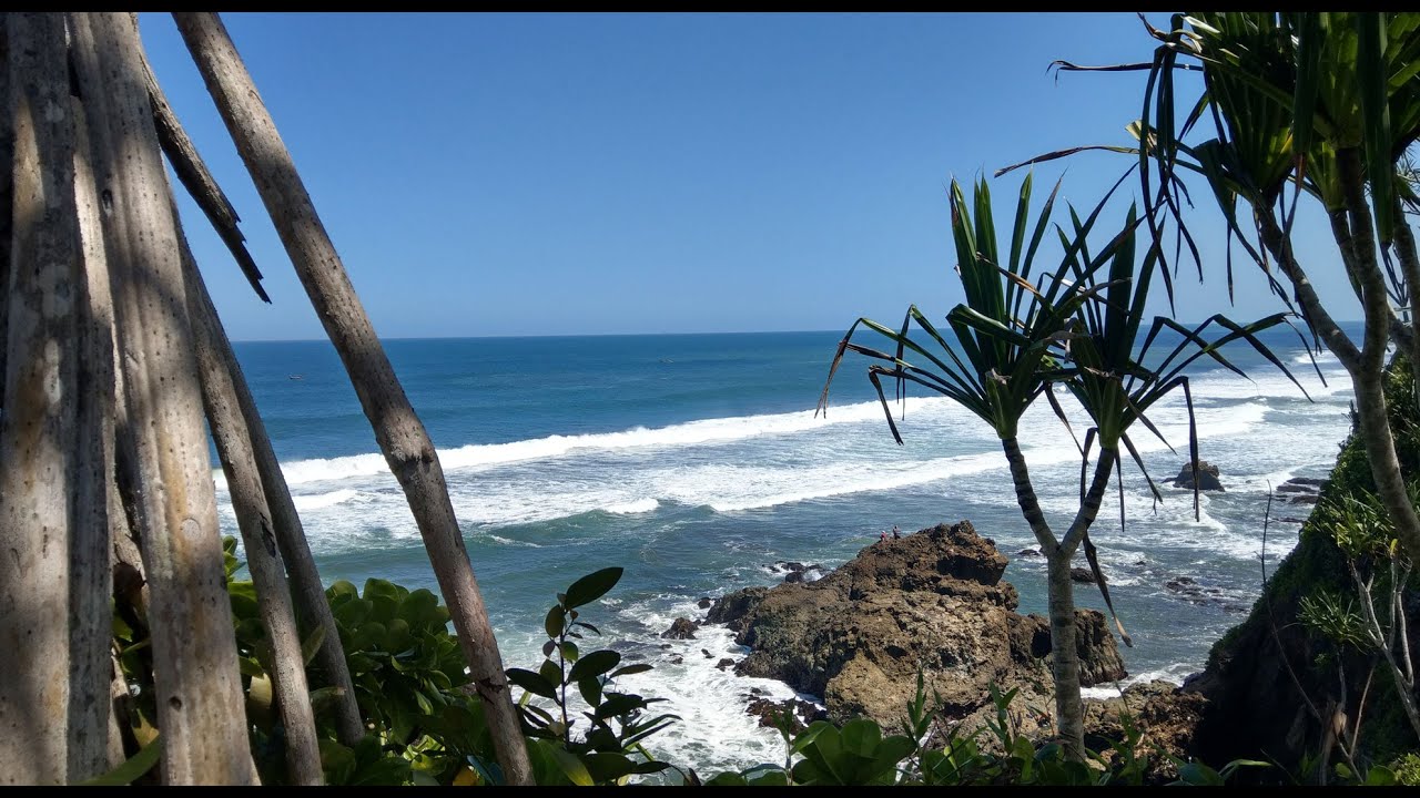 Sound of Waves on Quiet Tropical Beach - YouTube