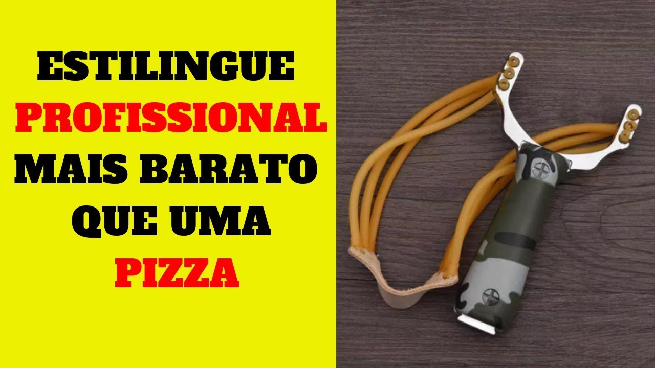 Estilingue profissional,estilingue potente MELHOR E MAIS BARATO DO ...