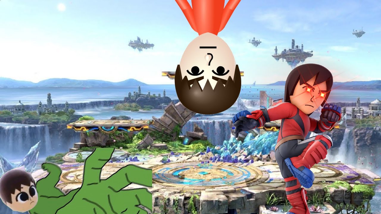 A Dumb Mii Brawler Montage // Super Smash Bros Ultimate - YouTube