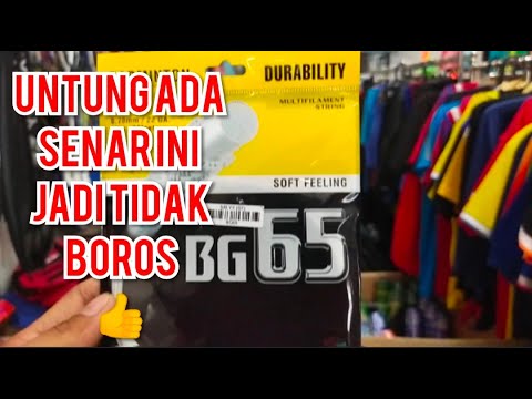 review senar yonex BG 65 - YouTube