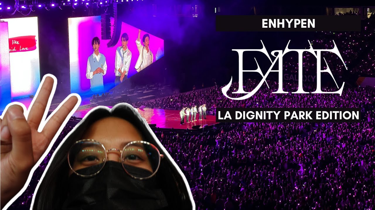 i went to an enhypen concert only knowing 5 songs (fate tour LA vlog ...
