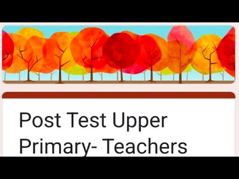 🔥Teacher's training PRETEST POST TEST ANSWERS 🚀🎯 - YouTube