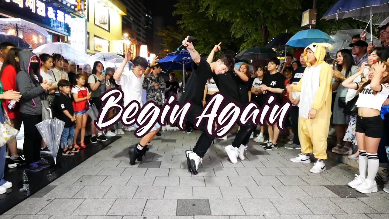 begin Again Live Feat . 빗속 - YouTube