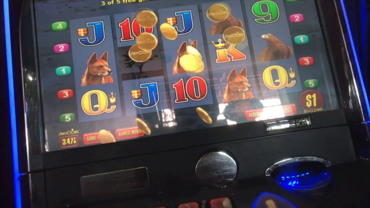 BIG RED 5 EAGLE FEATURE MAX BETS - YouTube