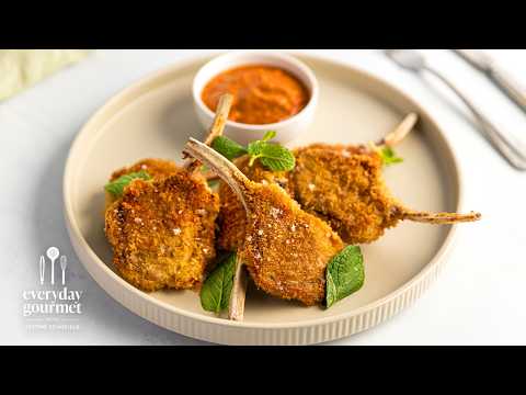 Lamb with Capsicum & Tomato Salsa | Easy Crumbed Cutlets At Home | Everyday Gourmet 2026