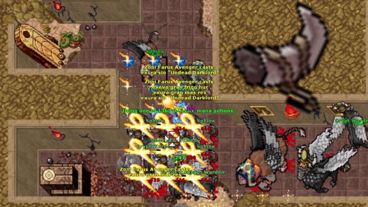 TIBIA l BESTIARIO l CRYPT WARDEN l X2 l ED l RP l - YouTube